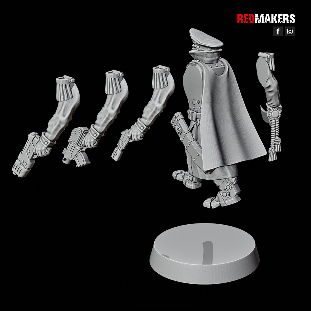 Free 3D file Commissar of the Imperial Force ⚔・3D printing design to ...