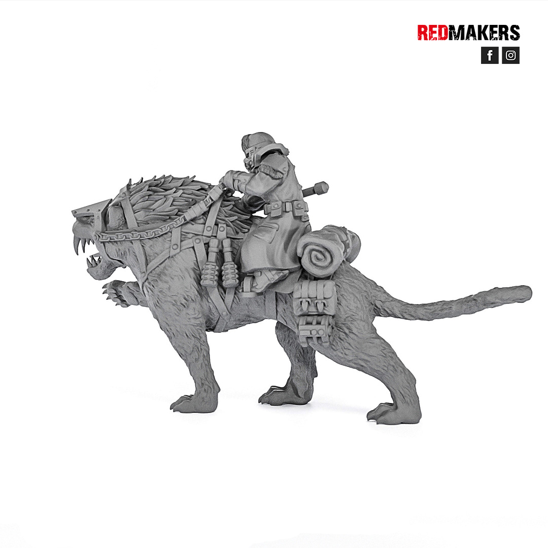 3D file Ice Warriors - Riders of the Imperial Force 🧊・3D printing ...