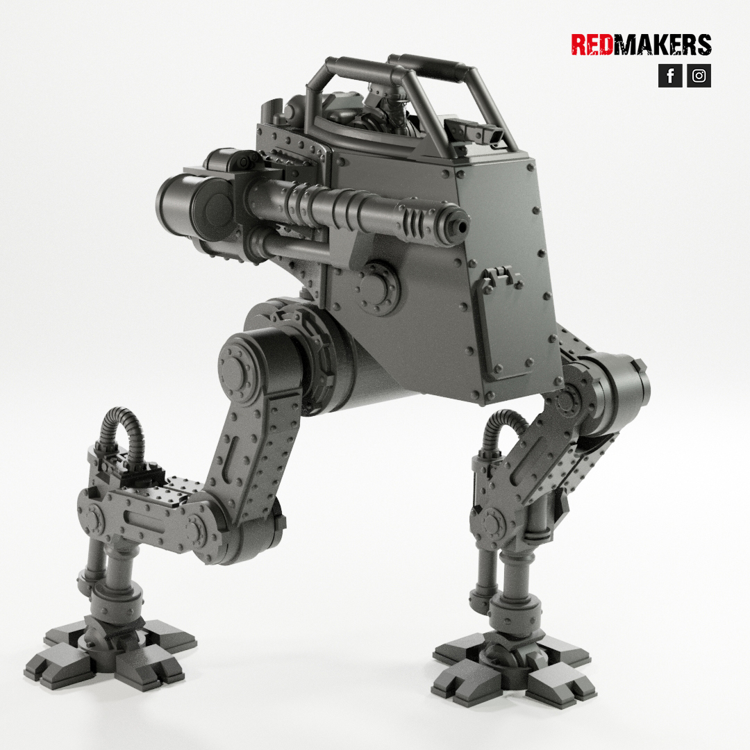 3D file Imperial force Light mech 🎲・3D printable design to download・Cults