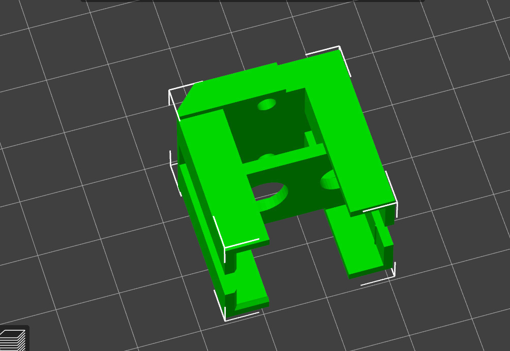 Free 3D file Flying Bear Ghost 6 ADXL345 mount E3D V6 heater block・3D ...