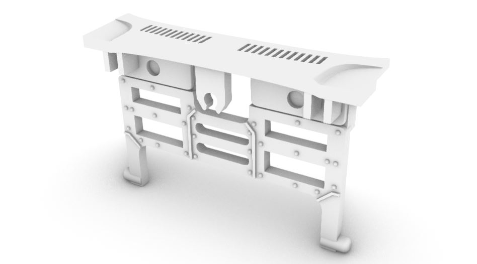 STL file MASK M.A.S.K. kenner STINGER armored windshield・3D print model ...