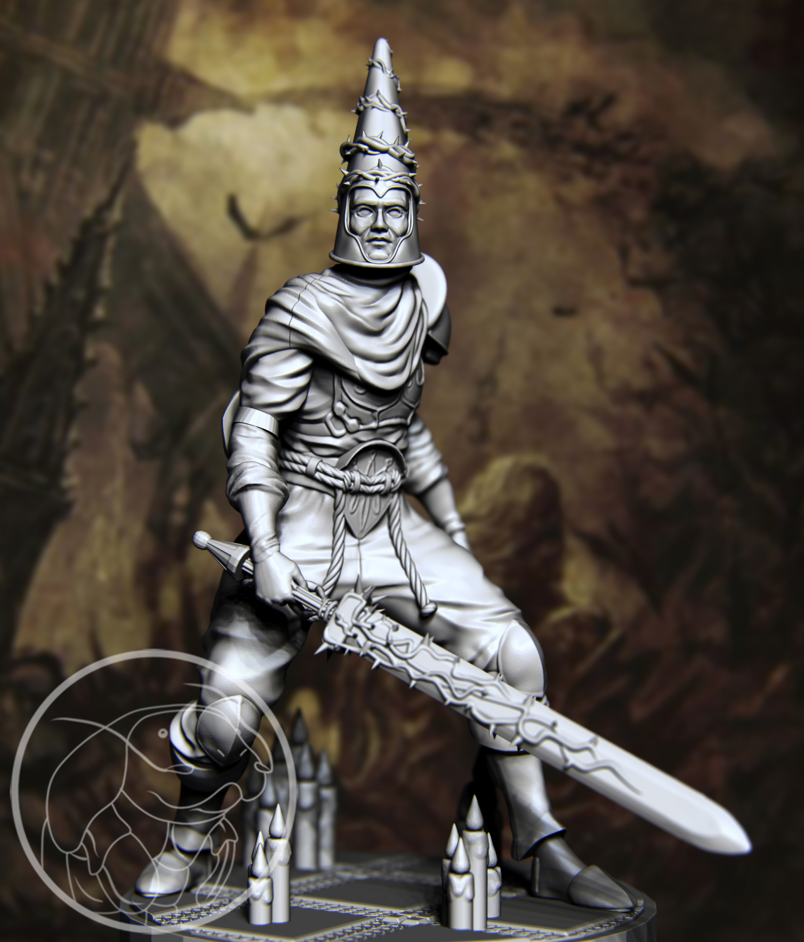 STL file Penitent One (Blasphemous) 🎲・3D printing idea to download・Cults