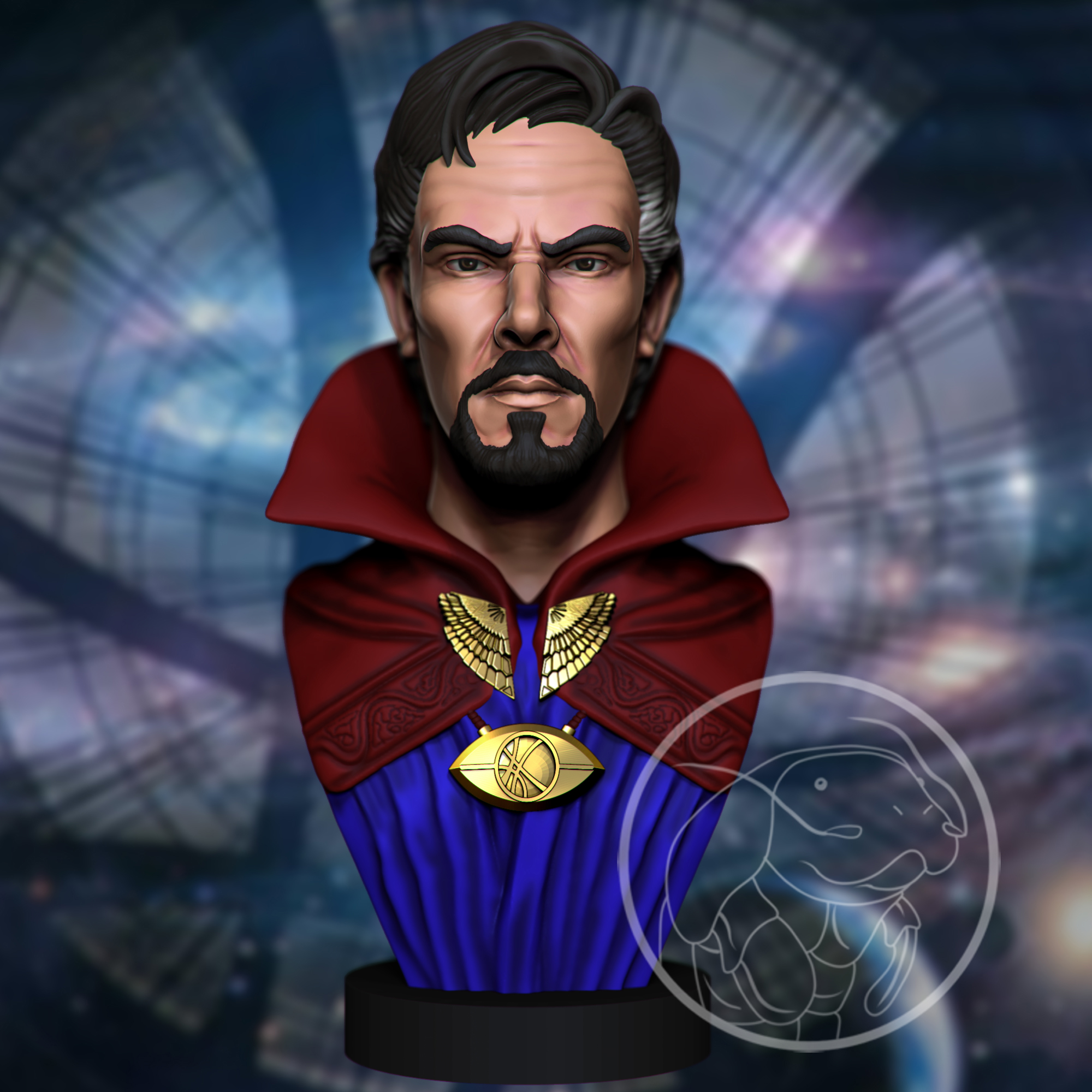 STL file Doctor Strange (variants) 🩺・3D print model to download・Cults
