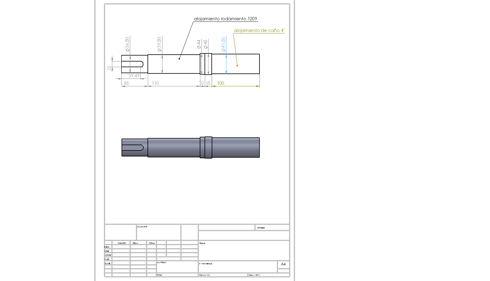 Free STL file bushings and metal coupling bridge crane mirval 8 ton ...