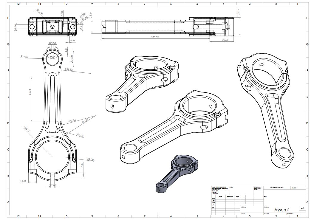 Free STL file Connecting Rod 📱・3D printer design to download・Cults