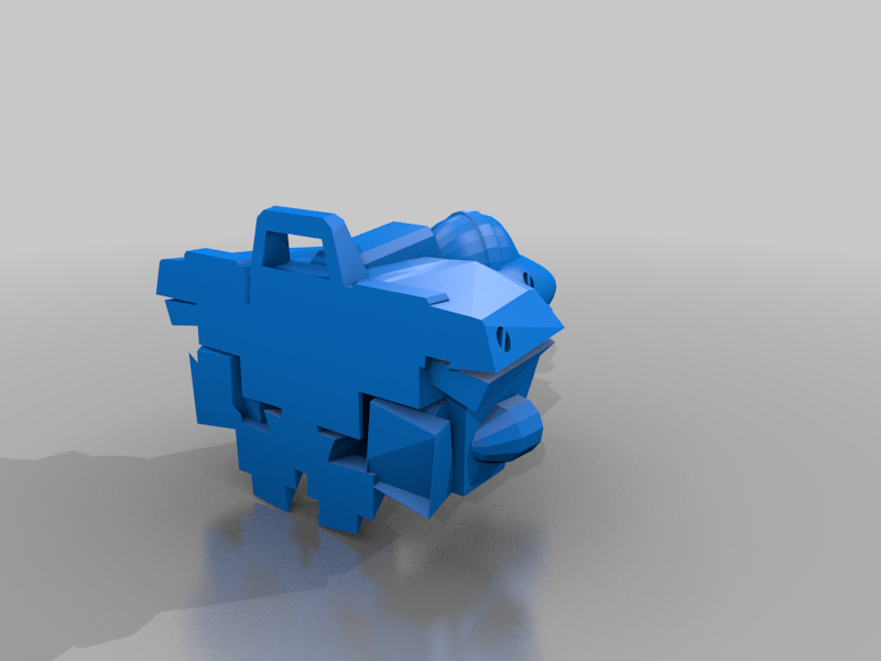Free STL file VF-1 Super Valkyrie Macross (Super Deformed)・3D printable ...
