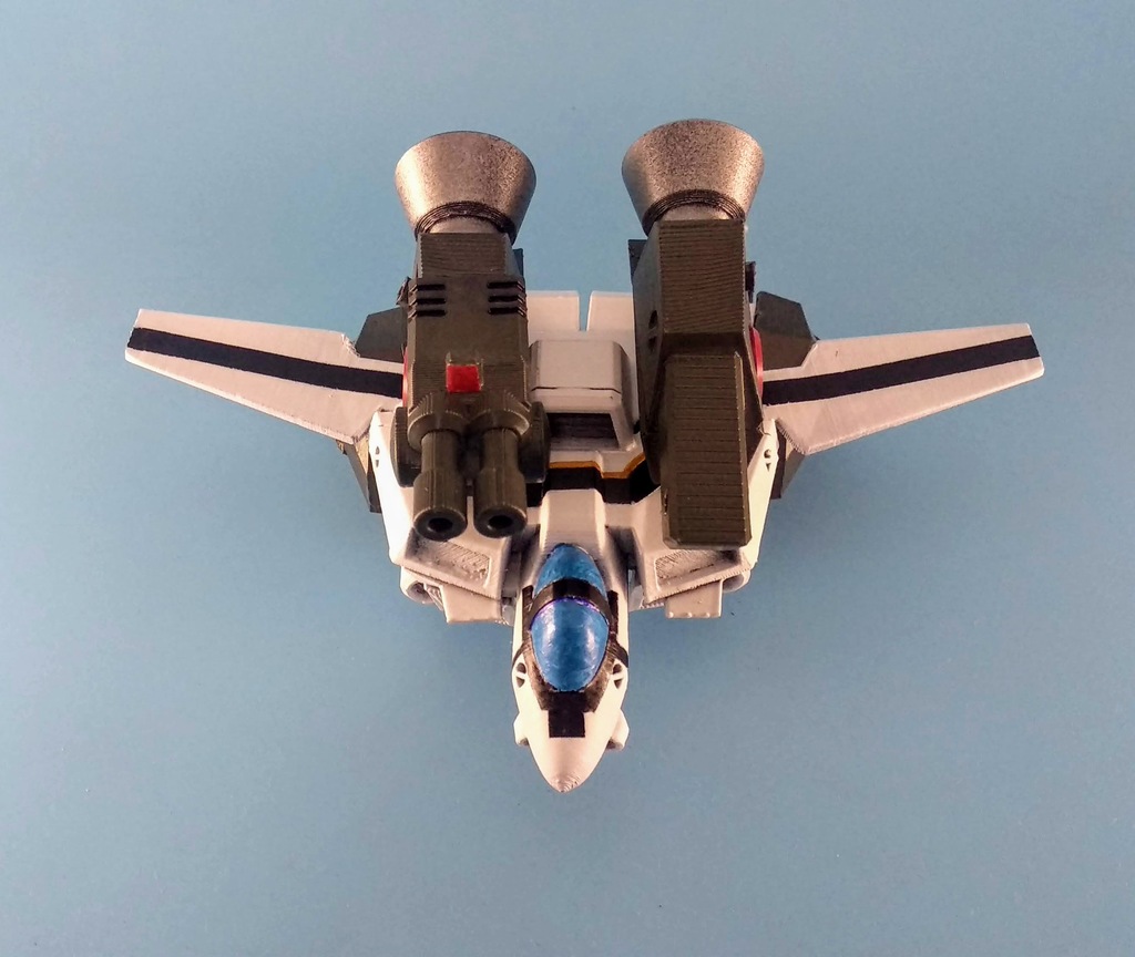 Free STL file VF-1 Super Valkyrie Macross (Super Deformed) 🆓・3D ...