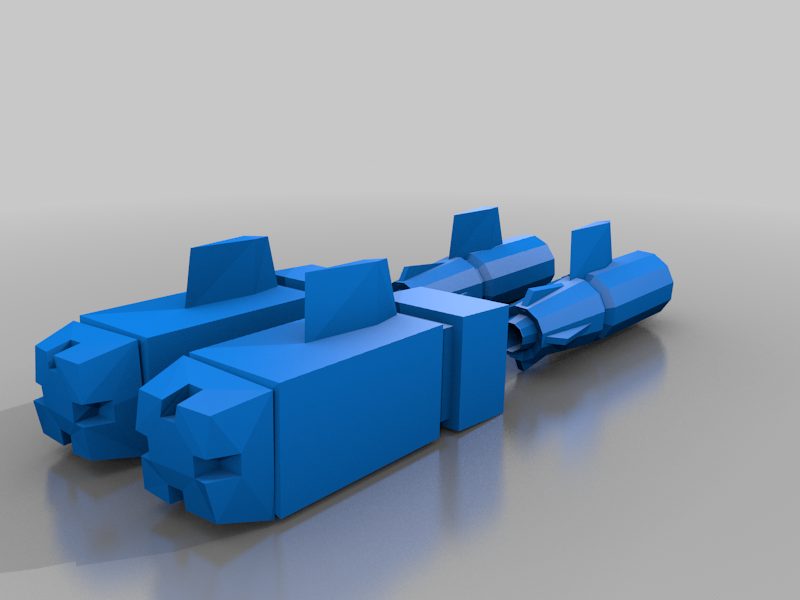 Free STL file VF-1 Super Valkyrie Macross (Super Deformed)・3D printable ...