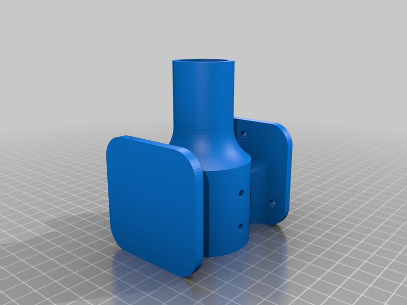 Free 3D file CCTV Camera Mount for 40mm Pole( 2 models)・3D printing ...