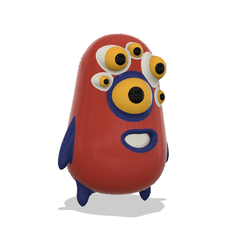 Free 3D file Funky Alien・Template to download and 3D print・Cults