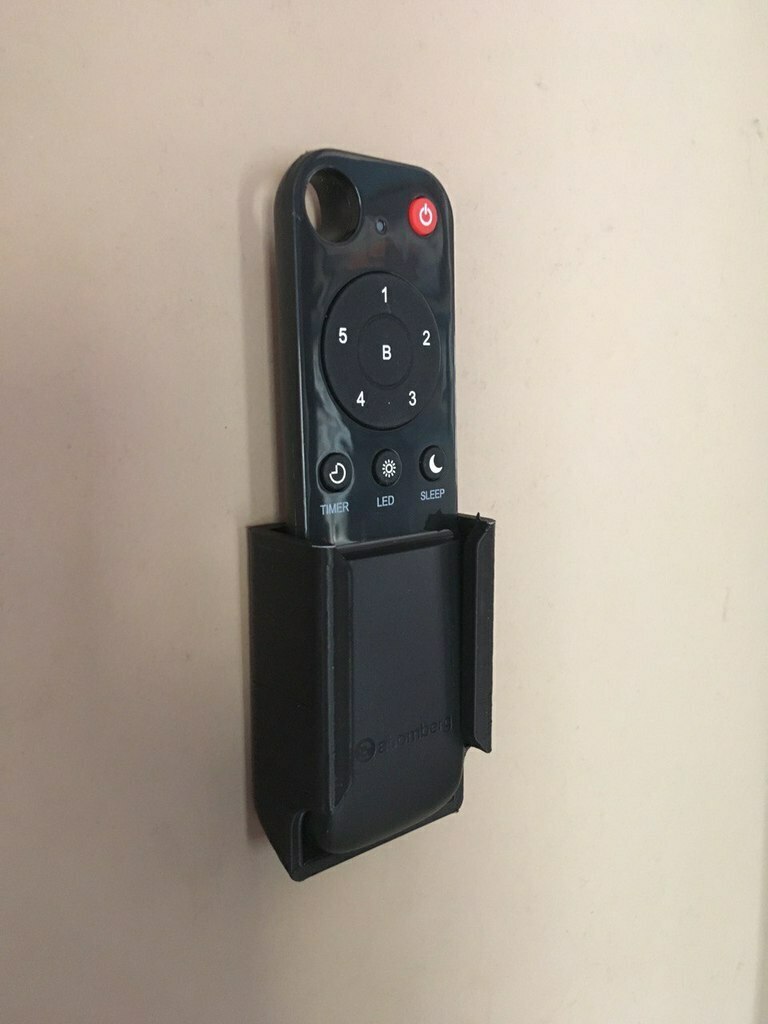 Free 3D file Atomberg BLDC Ceiling Fan Remote Holder/Wall Mount ...
