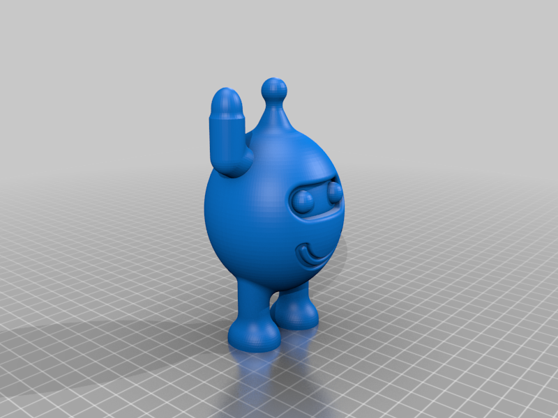 Free STL file EGGBOT, a droid・Model to download and 3D print・Cults