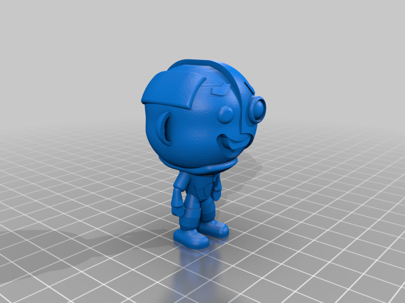 Free 3D file Red Cyborg・3D printing idea to download・Cults