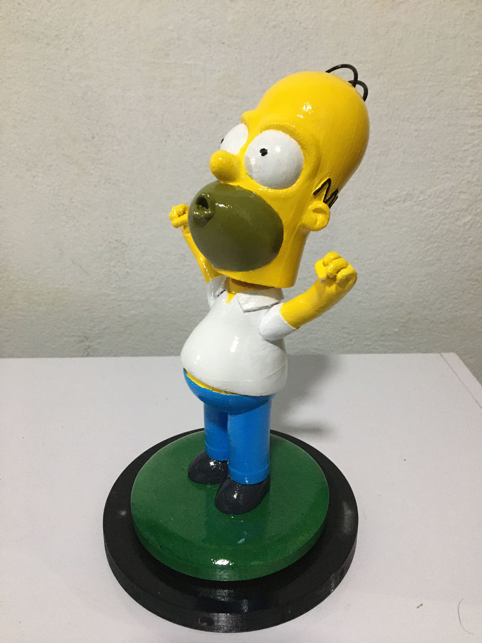 STL file Homer Simpson bubble head WooHoo・3D printable model to ...