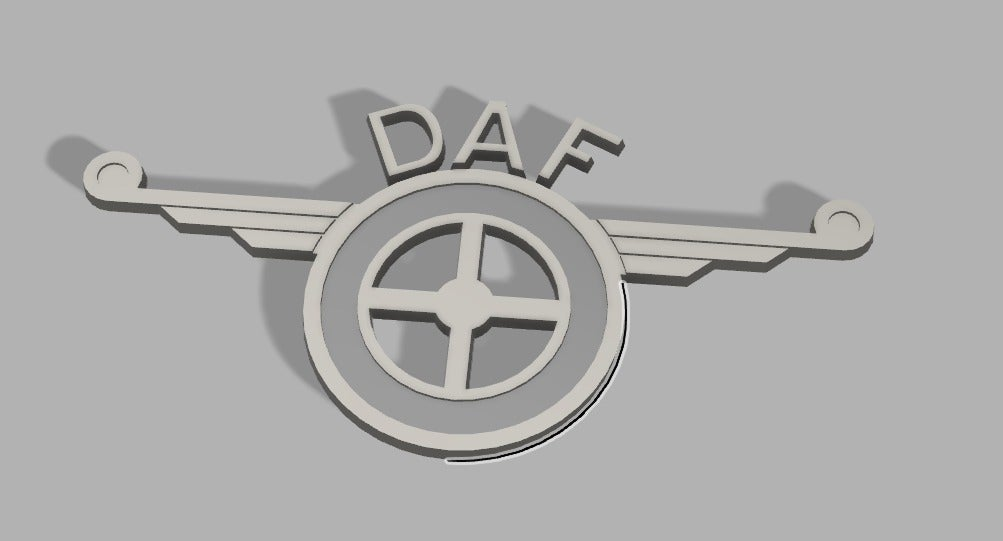 STL file Daf Emblem 👽・3D printing model to download・Cults