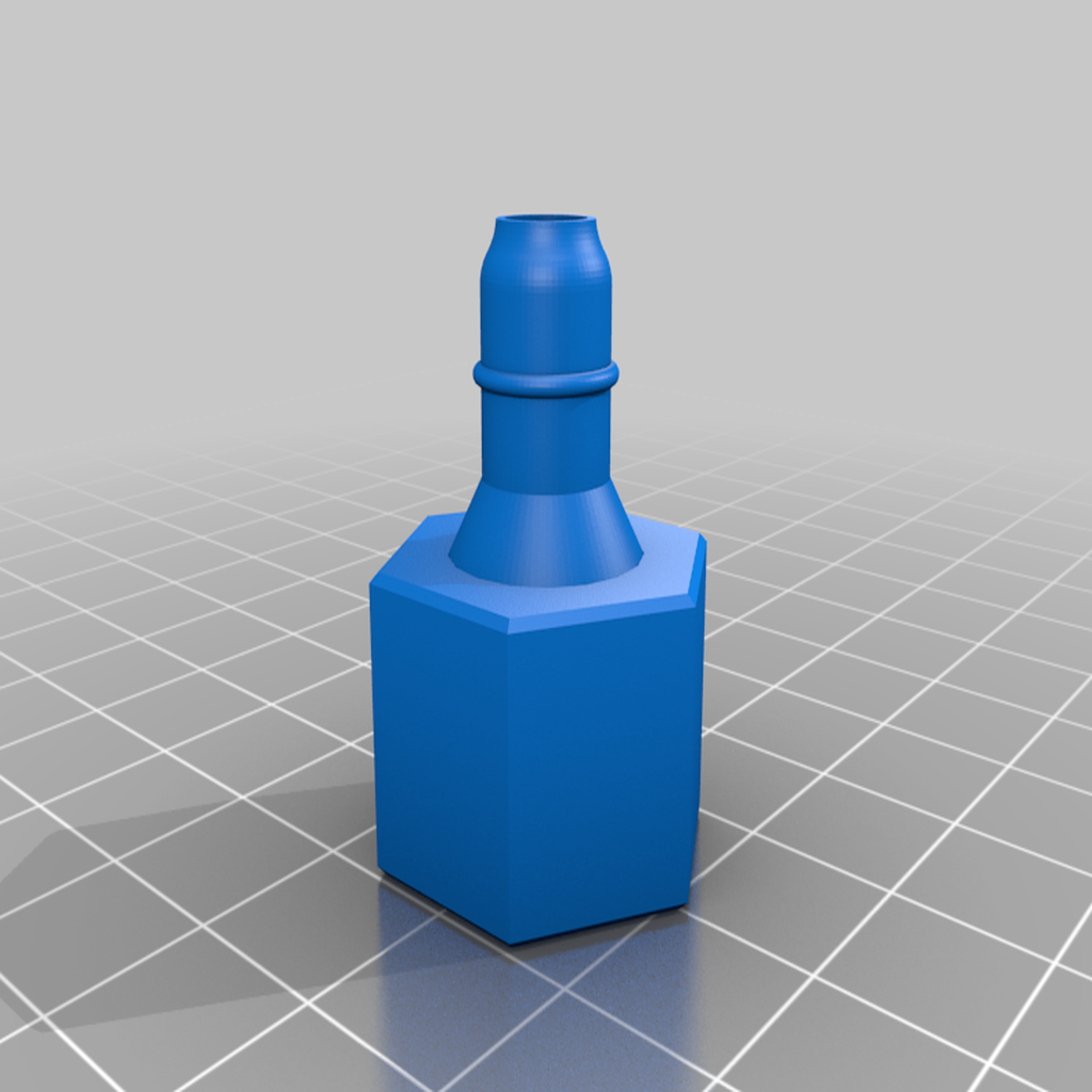 Free STL file Nozzle M10 to 8mm tubing 👽・3D printable model to download ...