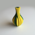 Download STL file Starelt Vase (Dual Extrusion / 2 Color) • 3D printing ...