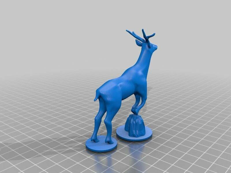 Free STL file Deer 🦌・3D printing template to download・Cults