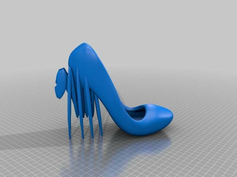 Free STL file Crab High Heel Shoe・3D printer design to download・Cults