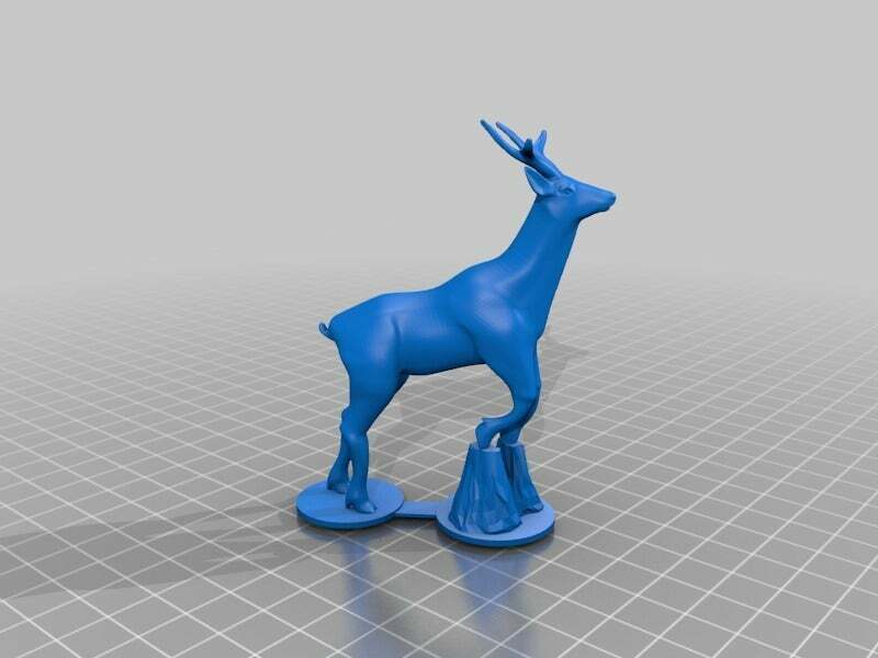 Free STL file Deer 🦌・3D printing template to download・Cults