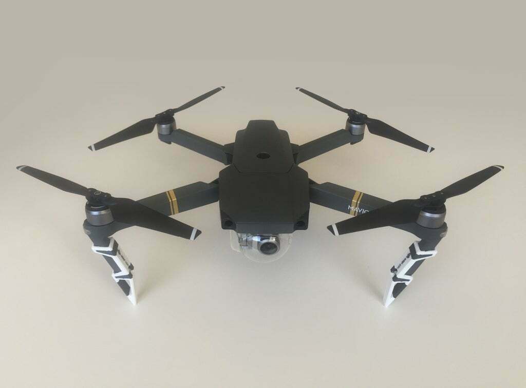 Free STL file DJI Mavic Pro Legs (Dualstrusion)・3D printing model to ...