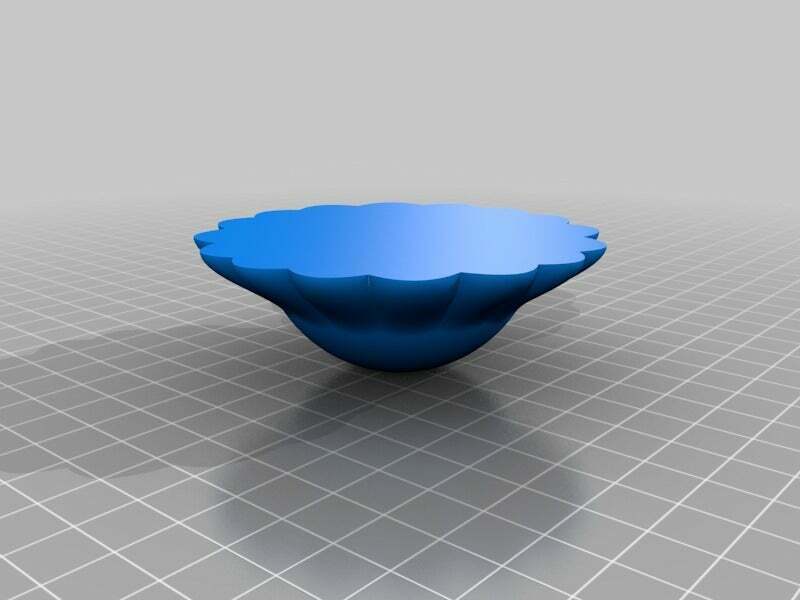 Free STL file Hemisphere Bowl 8・3D printing design to download・Cults