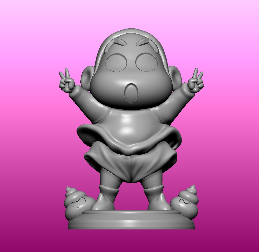 STL file SHIN CHAN JOYOYO - Fan Art - 🎨・3D printer model to download・Cults