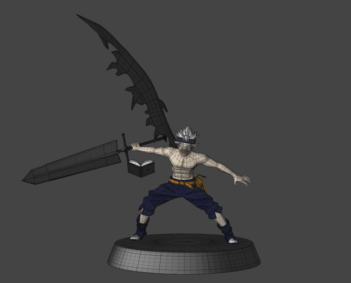 OBJ file Asta Black Clover・3D printing model to download・Cults