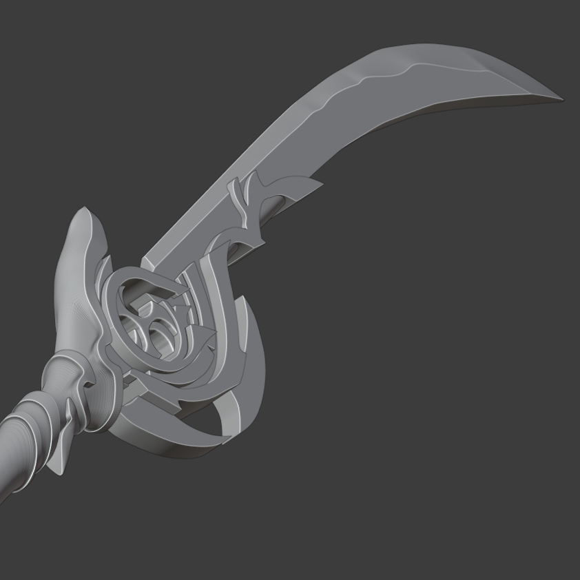 Free STL file Engulfing Lightning - Genshin Impact 🌩️・3D printable ...