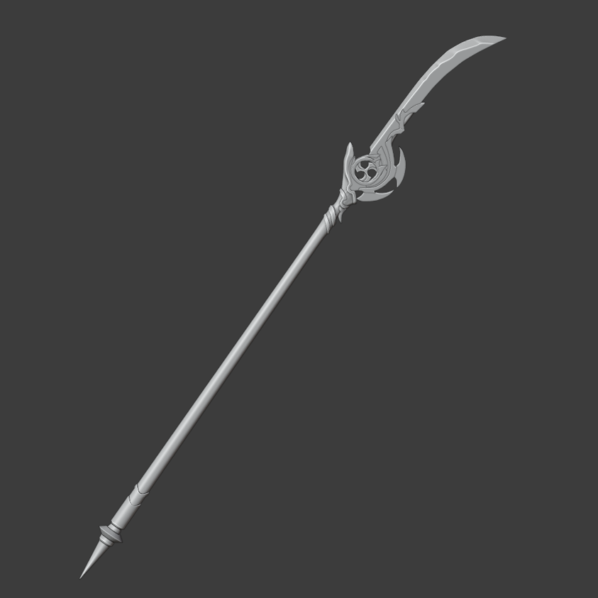 Free STL file Engulfing Lightning - Genshin Impact・3D printable model ...