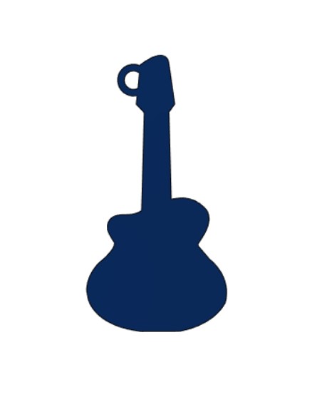STL file KEYCHAIN GUITAR / GUITAR KEYCHAIN・3D printer model to download ...
