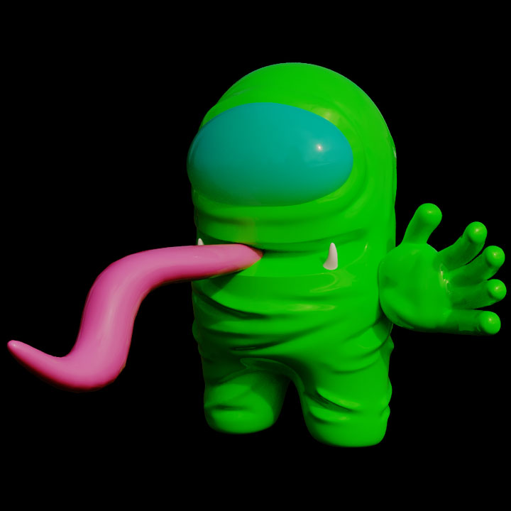 Free STL file Patient Zero among us・3D printable design to download・Cults