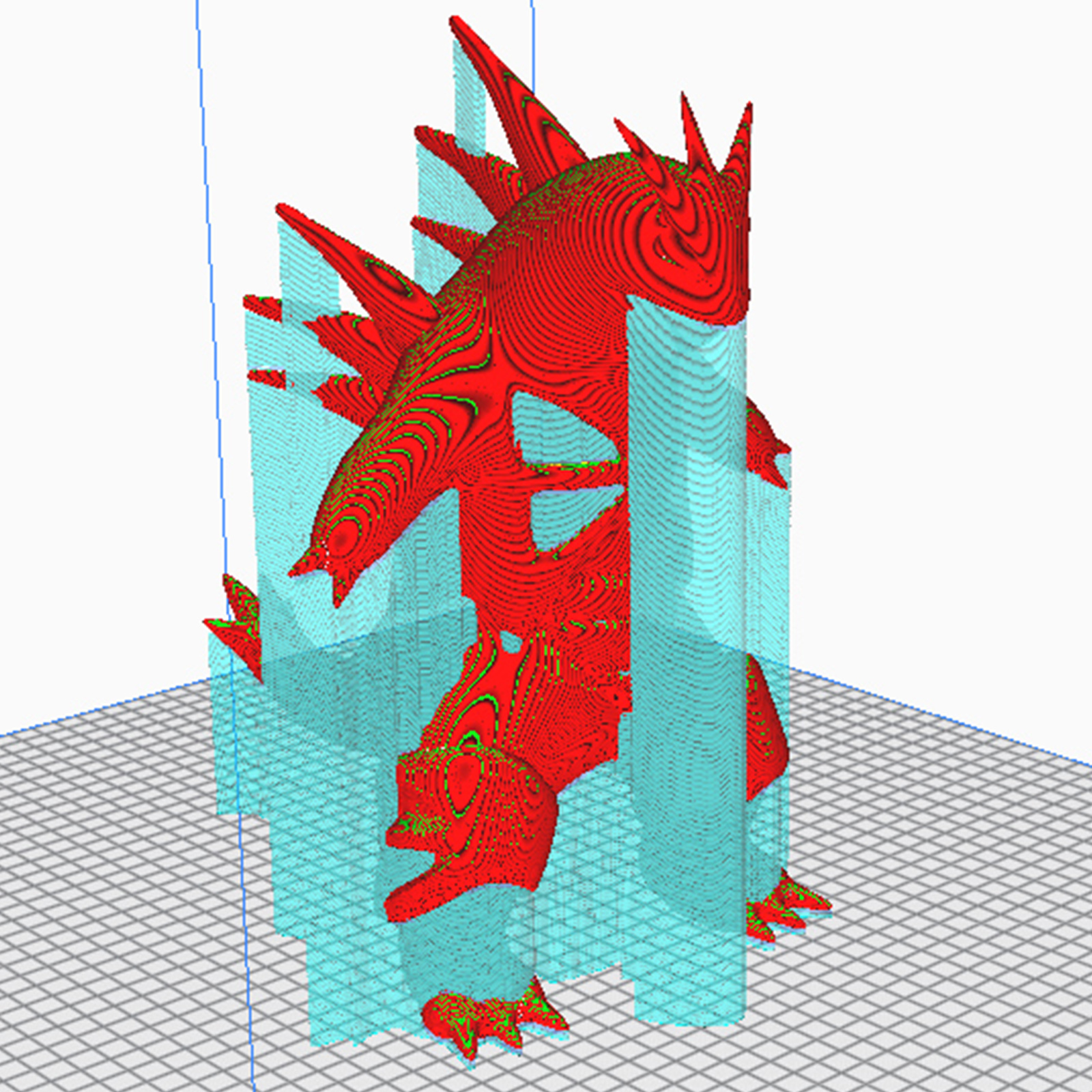Free STL file Tyranitar pokemon・3D printer model to download・Cults
