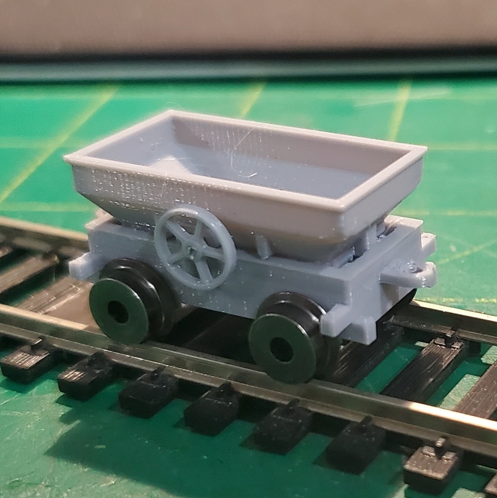 Free 3D file Ho/Oo Railspeeder (Bachmann Gandy dancer shell w/rolling ...