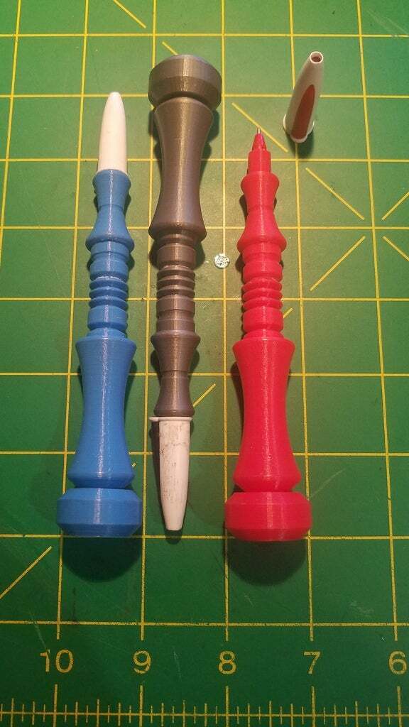Free STL file 3D custom Pen・Design to download and 3D print・Cults