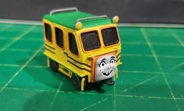 Free 3D file Ho/Oo Railspeeder (Bachmann Gandy dancer shell w/rolling ...