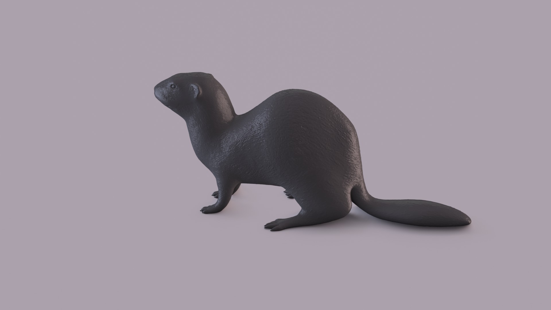 STL file Ferret figurine 🐉・3D printable model to download・Cults