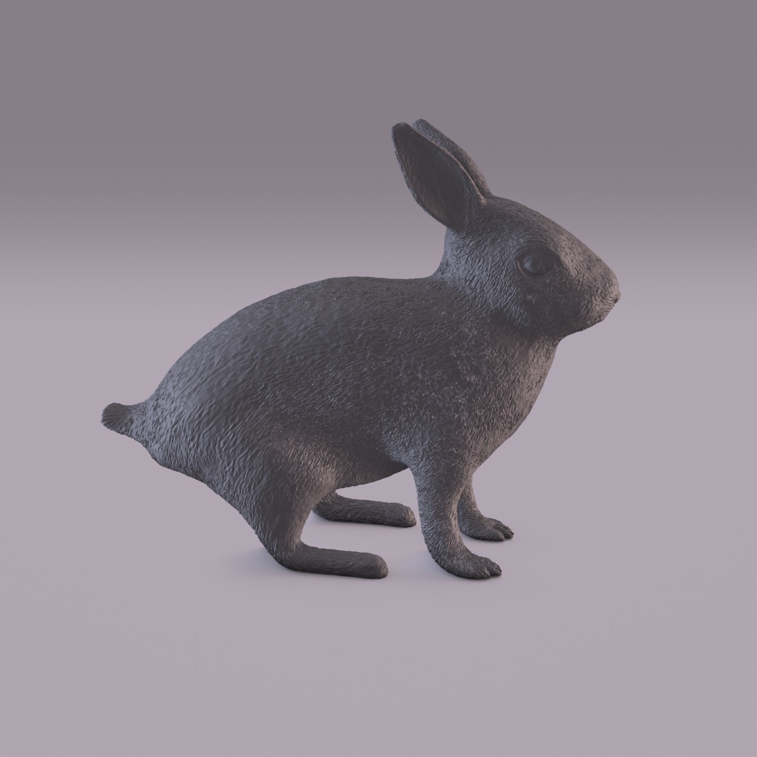 STL file Rabbit・3D print design to download・Cults