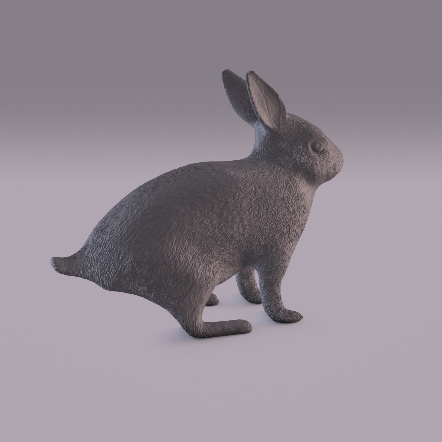 STL file Rabbit・3D print design to download・Cults