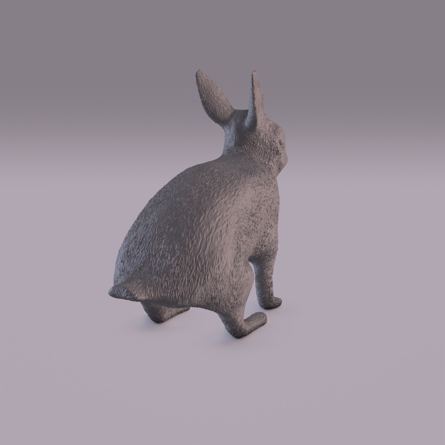 STL file Rabbit・3D print design to download・Cults