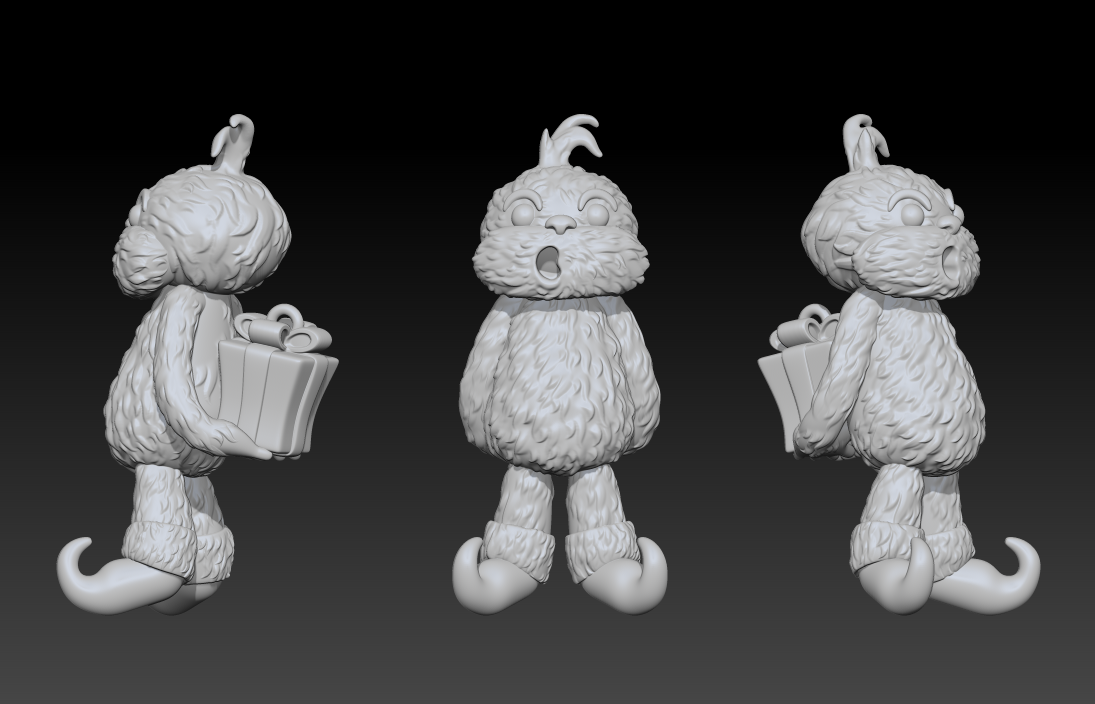 STL file Grinch christmas tree decoration・3D printing idea to download ...
