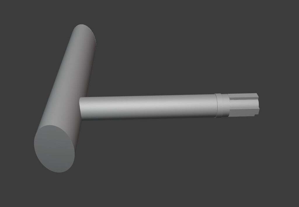 Free STL file Flushmaster Replacement Handle/Rod 🚽・3D printable model ...