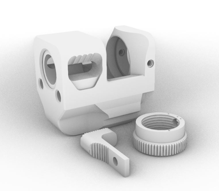 STL file Airsoft and Gelblaster Compensator for Glock 🔫・3D printable model to download・Cults