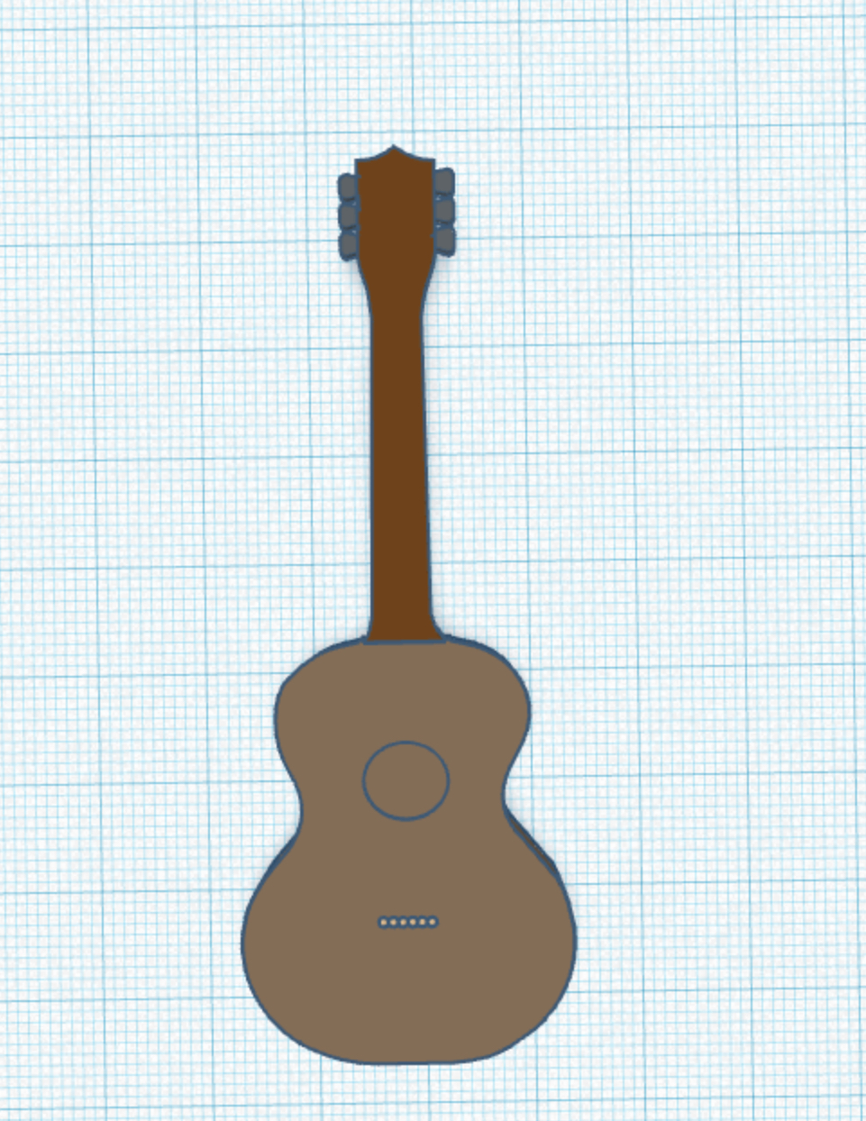 Free STL file Acoustic guitar・3D printer model to download・Cults