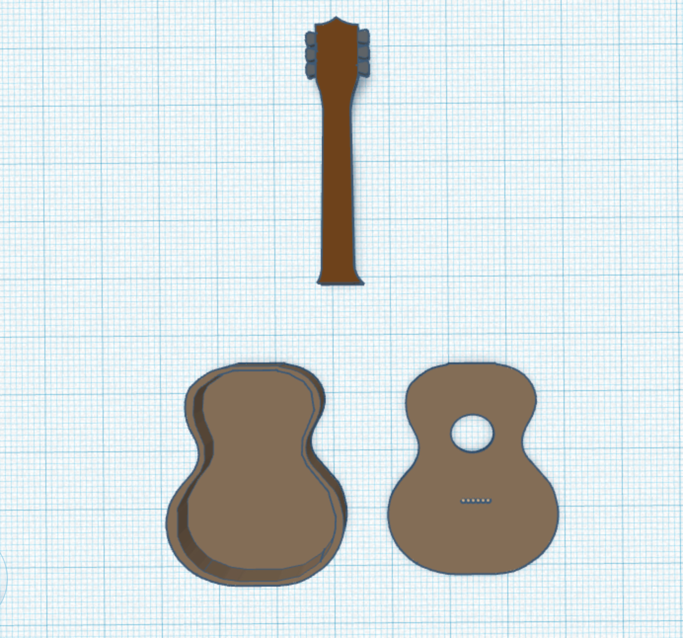 Free STL file Acoustic guitar・3D printer model to download・Cults