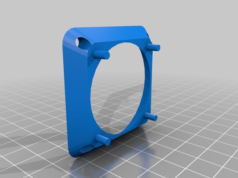 Free STL file 40mm to 50mm Fan Duct Adapter・Template to download and 3D ...