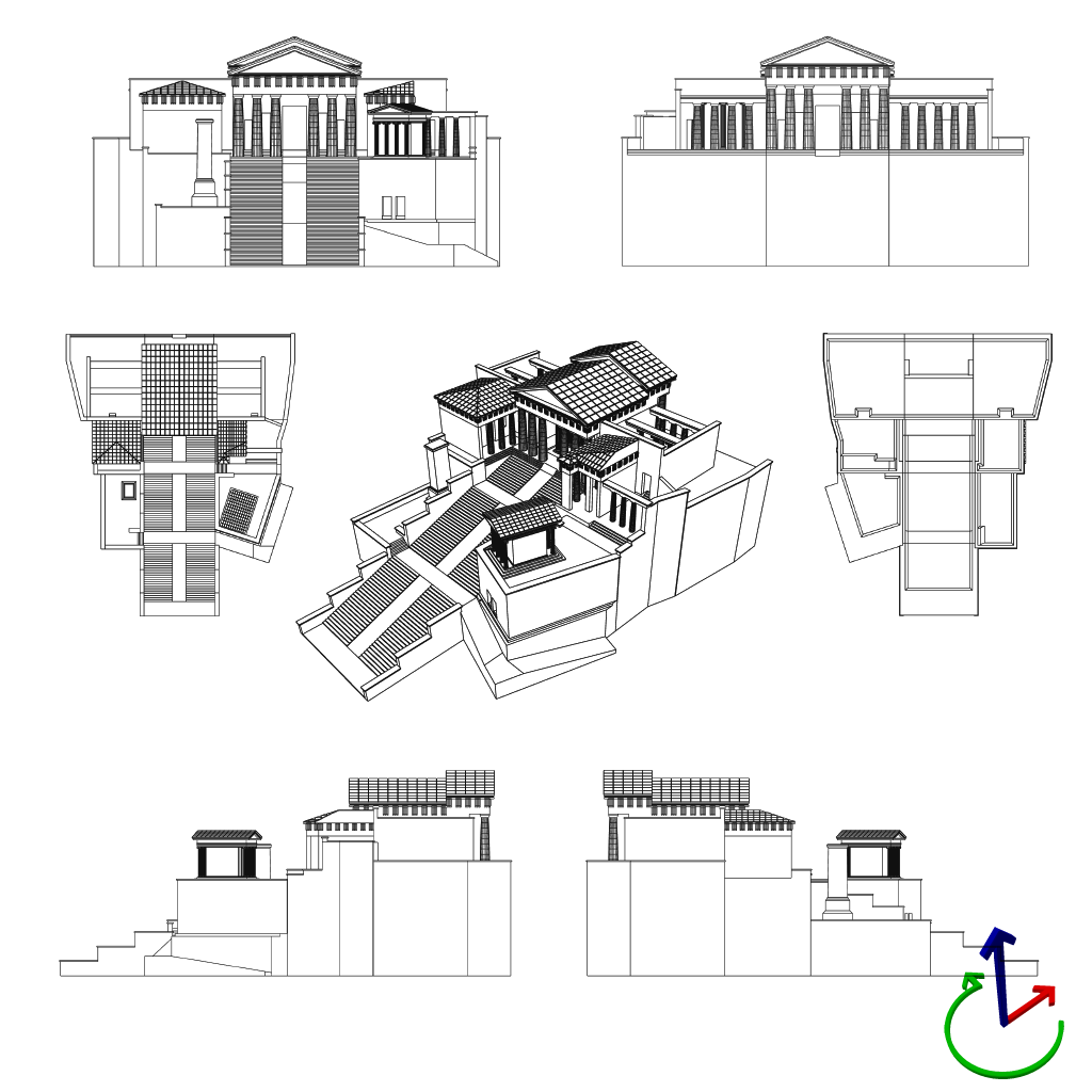 Archivo 3D PROPILEOS; El desafío de Mnesicles. 🗽・Diseño imprimible en ...