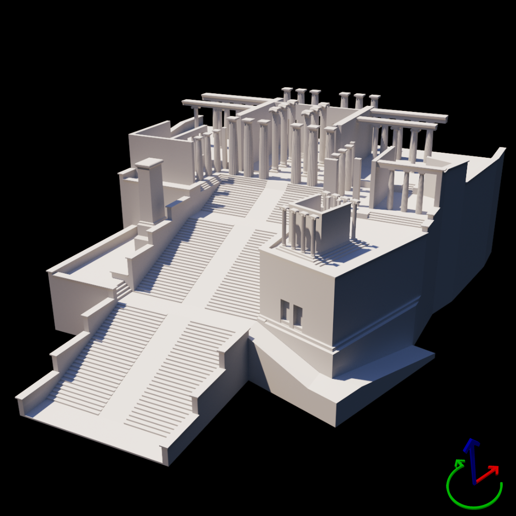 Archivo 3D PROPILEOS; El desafío de Mnesicles. 🗽・Diseño imprimible en ...