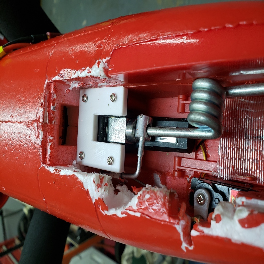 Free 3D file Nose_gear_brace_for_FMS_Bae_Hawk_80mm 🚁・Object to download ...