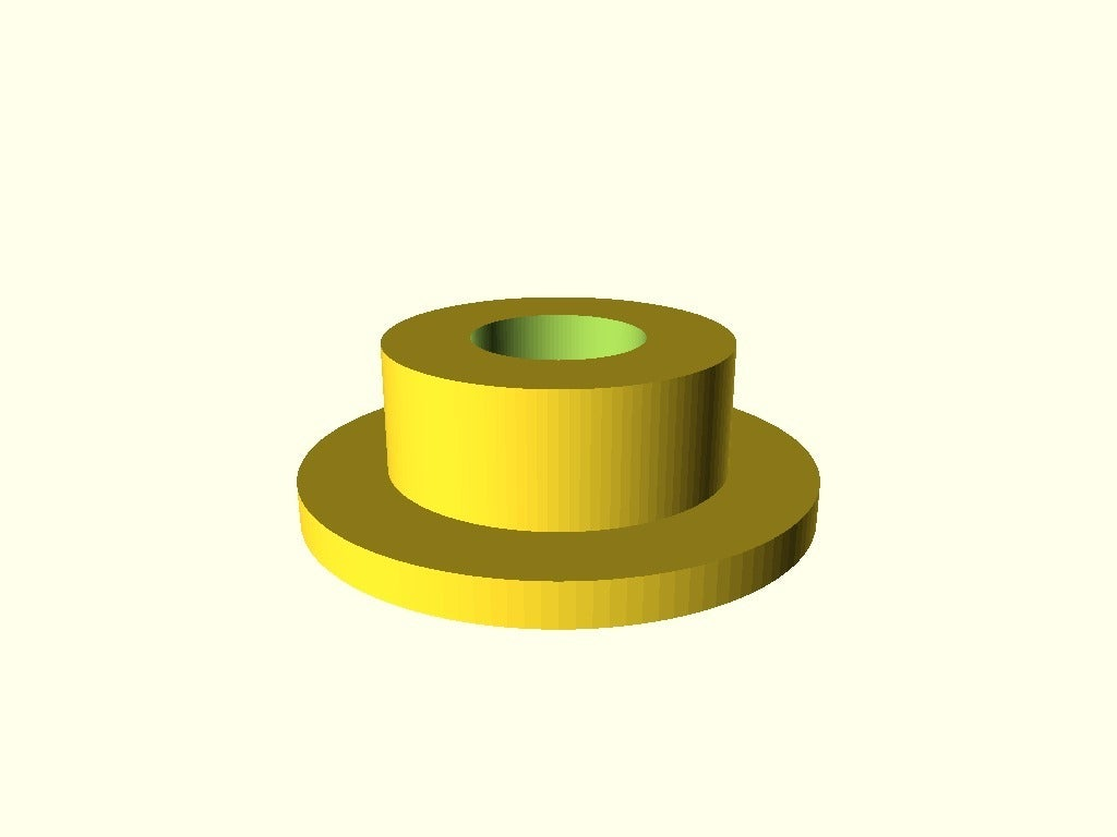 Free SCAD file Customizable Double Washer・3D printer model to download ...